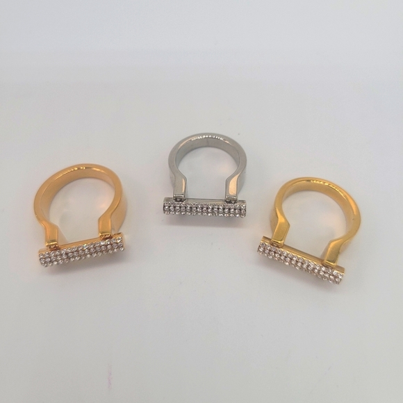 Vita Fede | Jewelry | Vita Fede 24k Goldplated Ring Swarovski Crystals ...